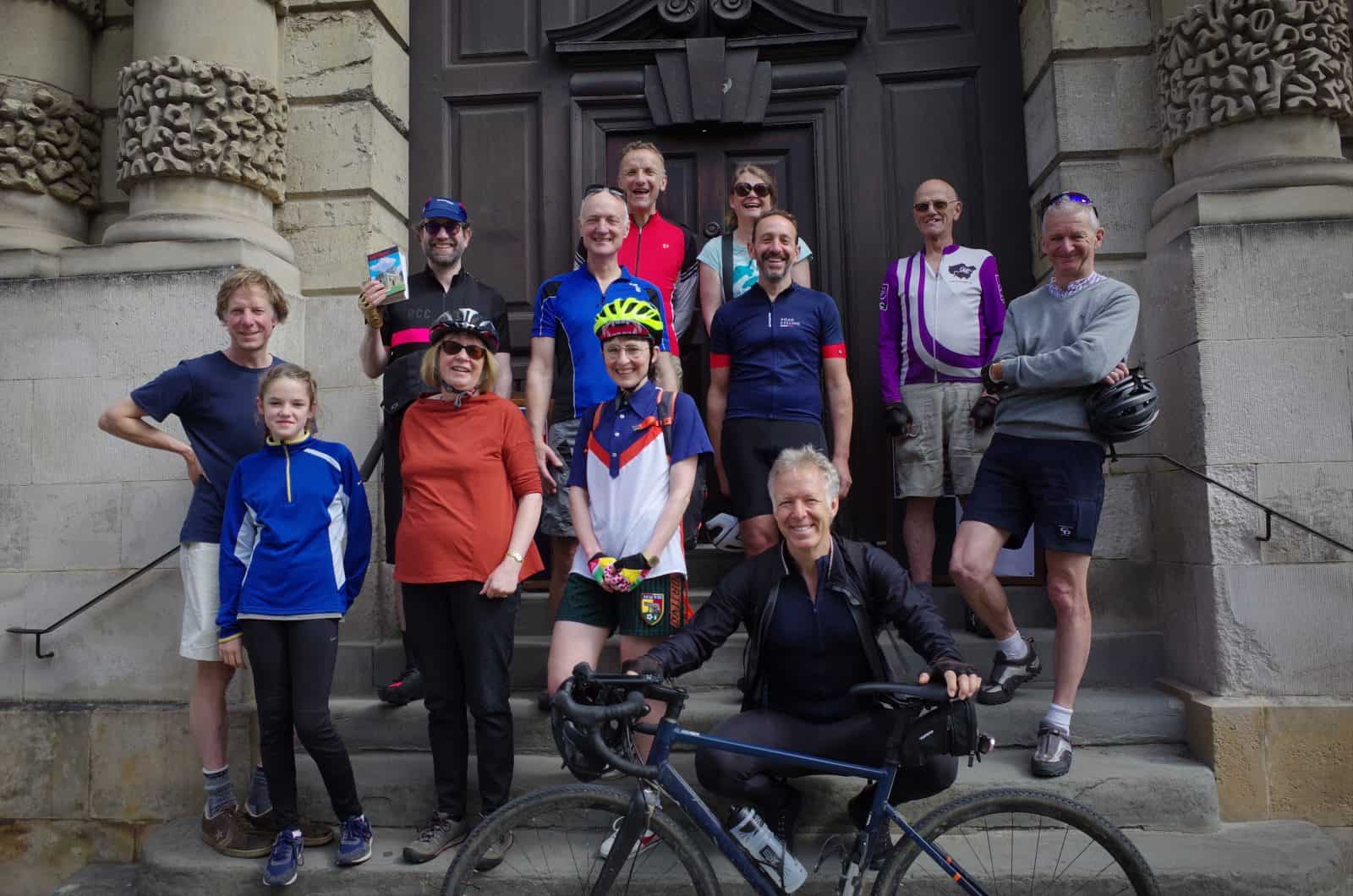 Centenary cycle ride - The Queen's College, Oxford