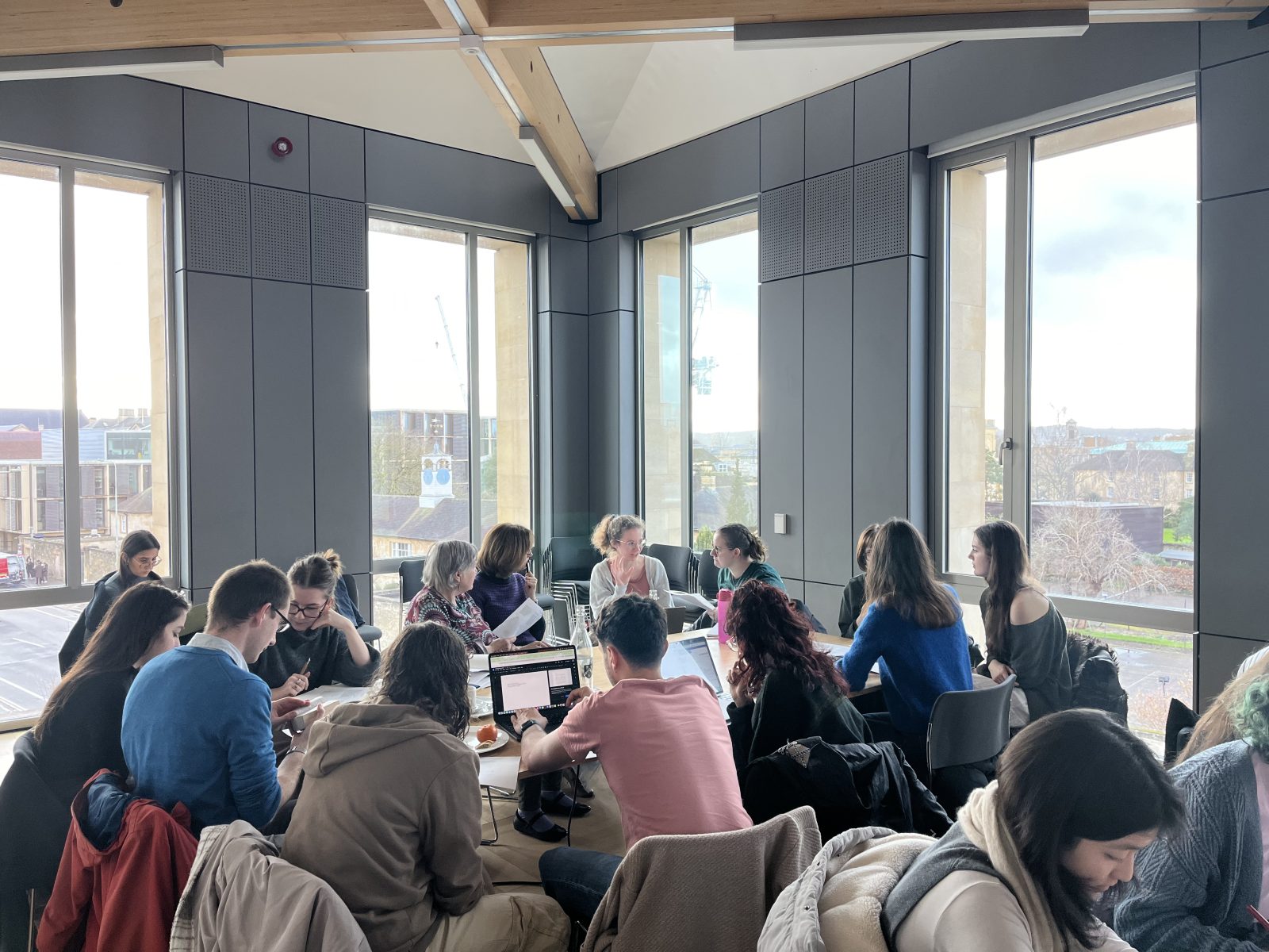 Epic Annette: Anne Weber and Tess Lewis in Oxford - The Queen's College ...